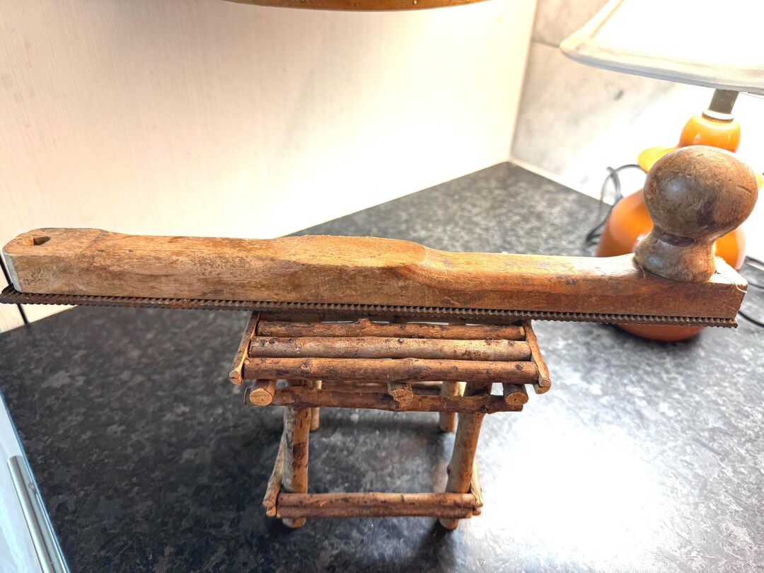 Antique 1800s Hand Rasp – Wood Body With Cast Steel Teeth – 14 ...