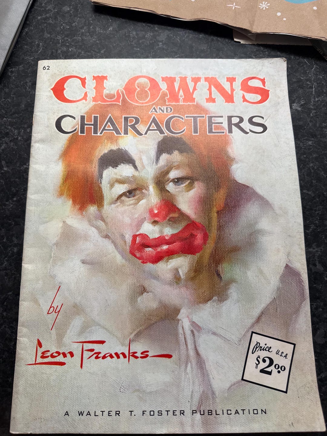 Vintage “clowns and Characters” Art Instruction Book – Leon Franks ...