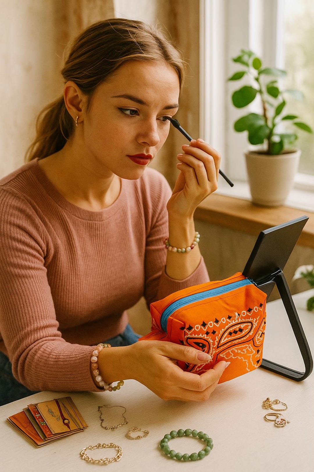 Bandana Boxy Zipper Pouch - Etsy