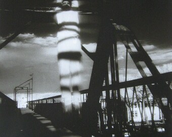 Trainyard Doubletake. Film Photograph, Infrared, Double Exposure ...