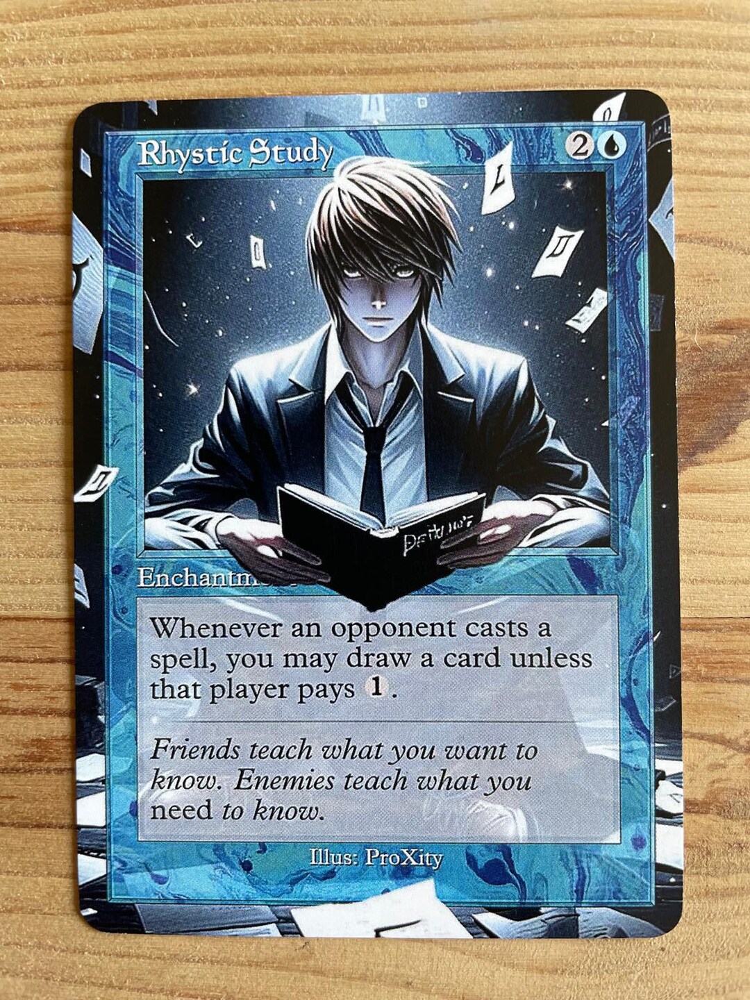 Rhystic Study - PROXY - Etsy