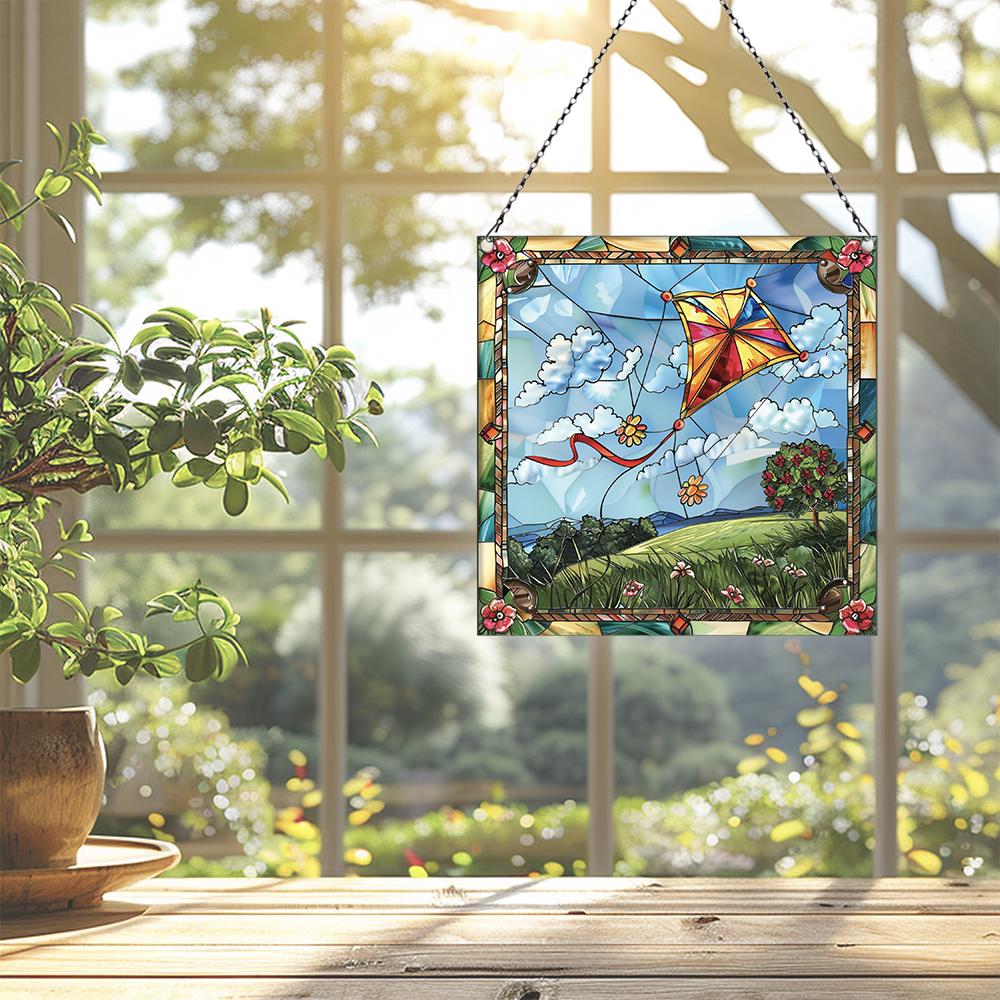 Kite Acrylic Suncatcher, Kite Ornaments, Kite Decor, Kite Gifts for ...