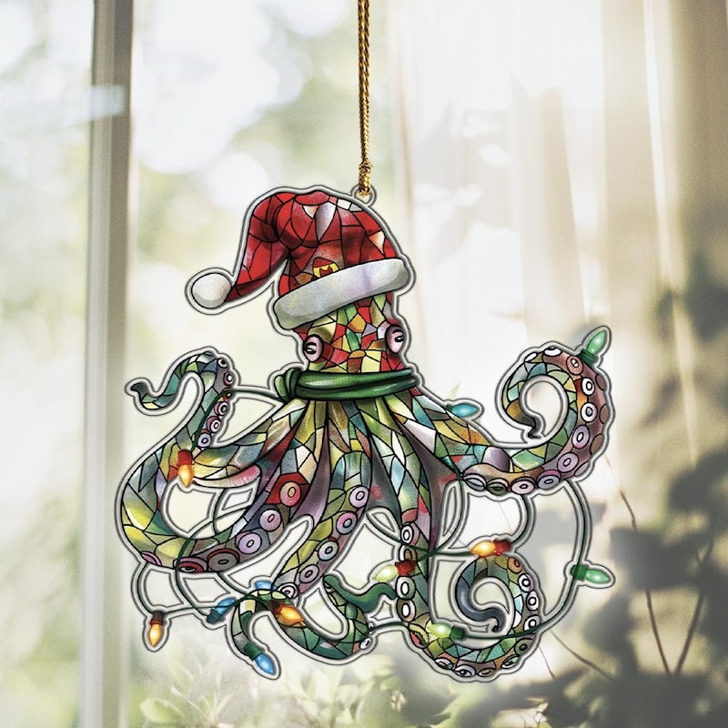Octopus Decoration - Etsy