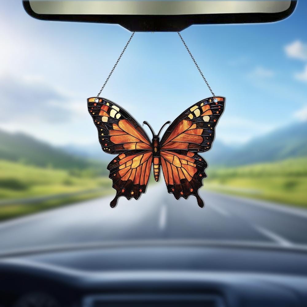 Monarch Flat 2D Acrylic Suncatcher, Monarch Ornaments, Monarch Decor ...