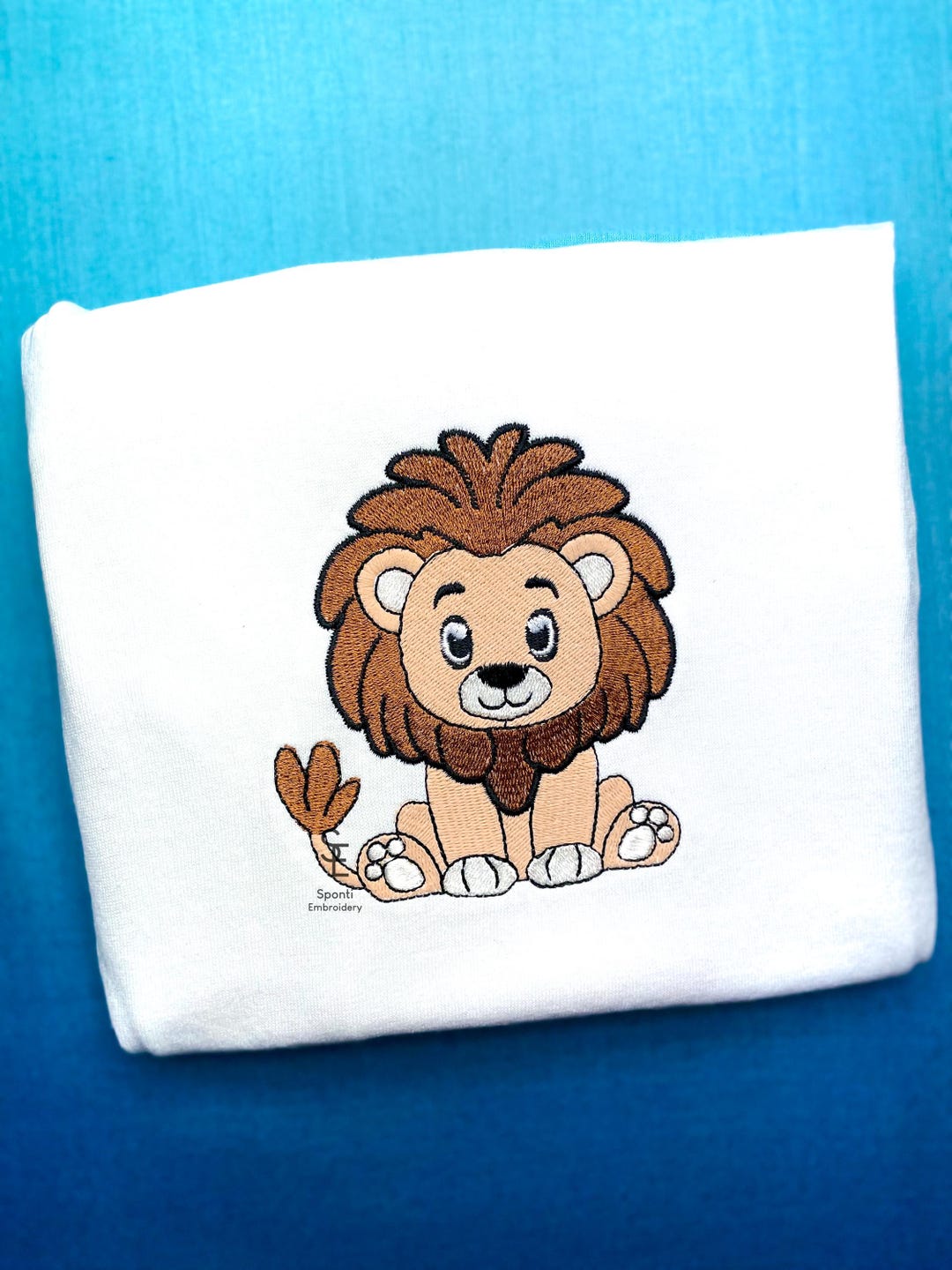 Cute Baby Lion Machine Embroidery Design, Animal Embroidery, Safari ...