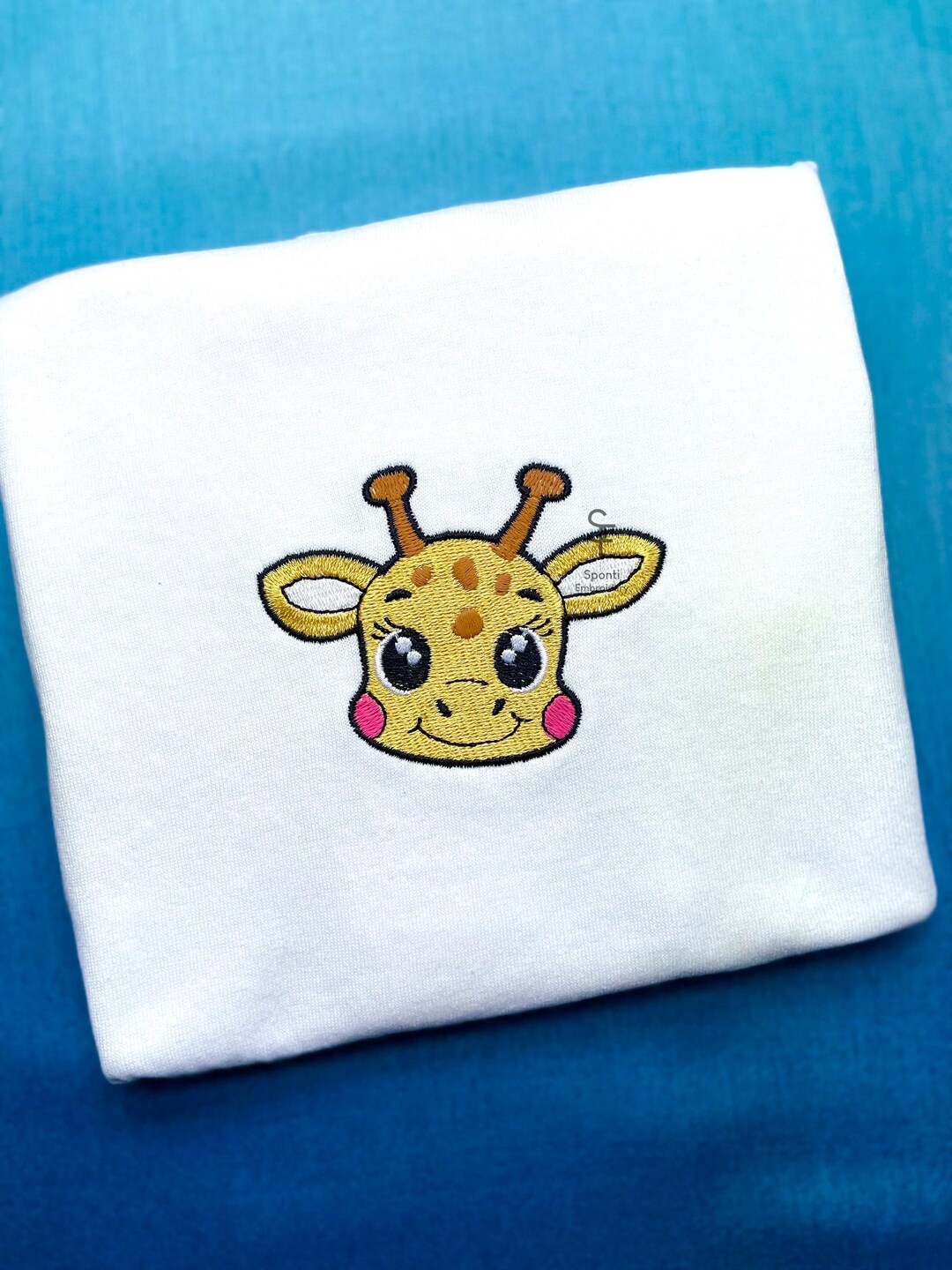 Cute Baby Giraffe Head Machine Embroidery Design, Animal Embroidery ...
