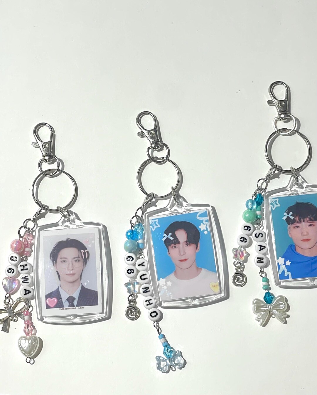 Ateez ID Keychains / Kpop Keychain / Ateez Merch - Etsy