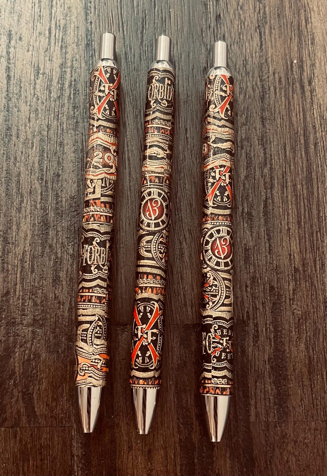 Cigar Band Art Ball Point Pen Covered With Arturo Fuente Opus X Genuine ...