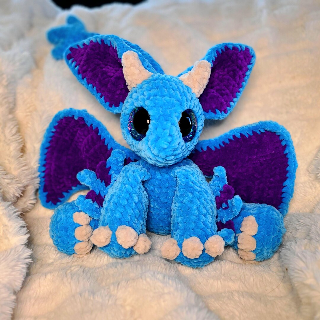 Buffy the Bat Dragon Plushie Amigurumi - Etsy