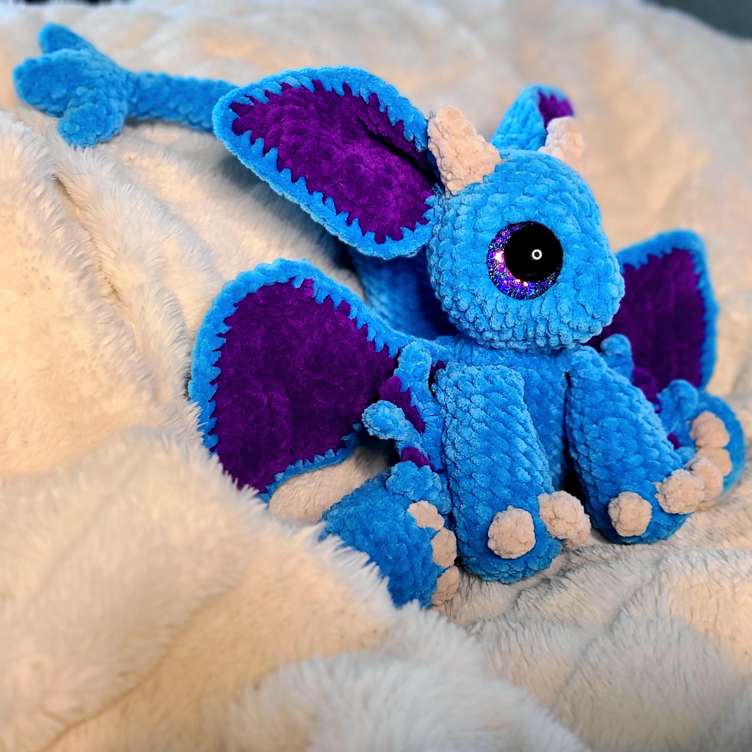 Buffy the Bat Dragon Plushie Amigurumi - Etsy