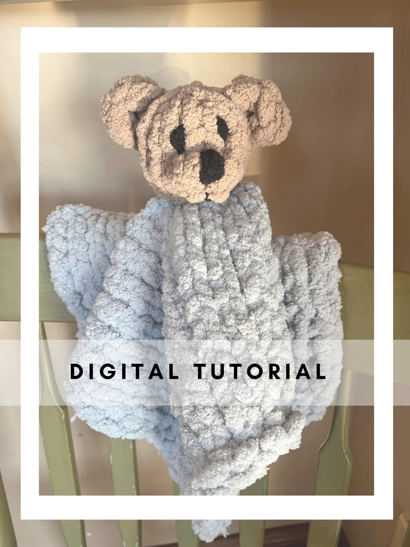 Teddy Bear Lovie, Finger Knitting With Chunky Yarn Pattern & Pictures ...