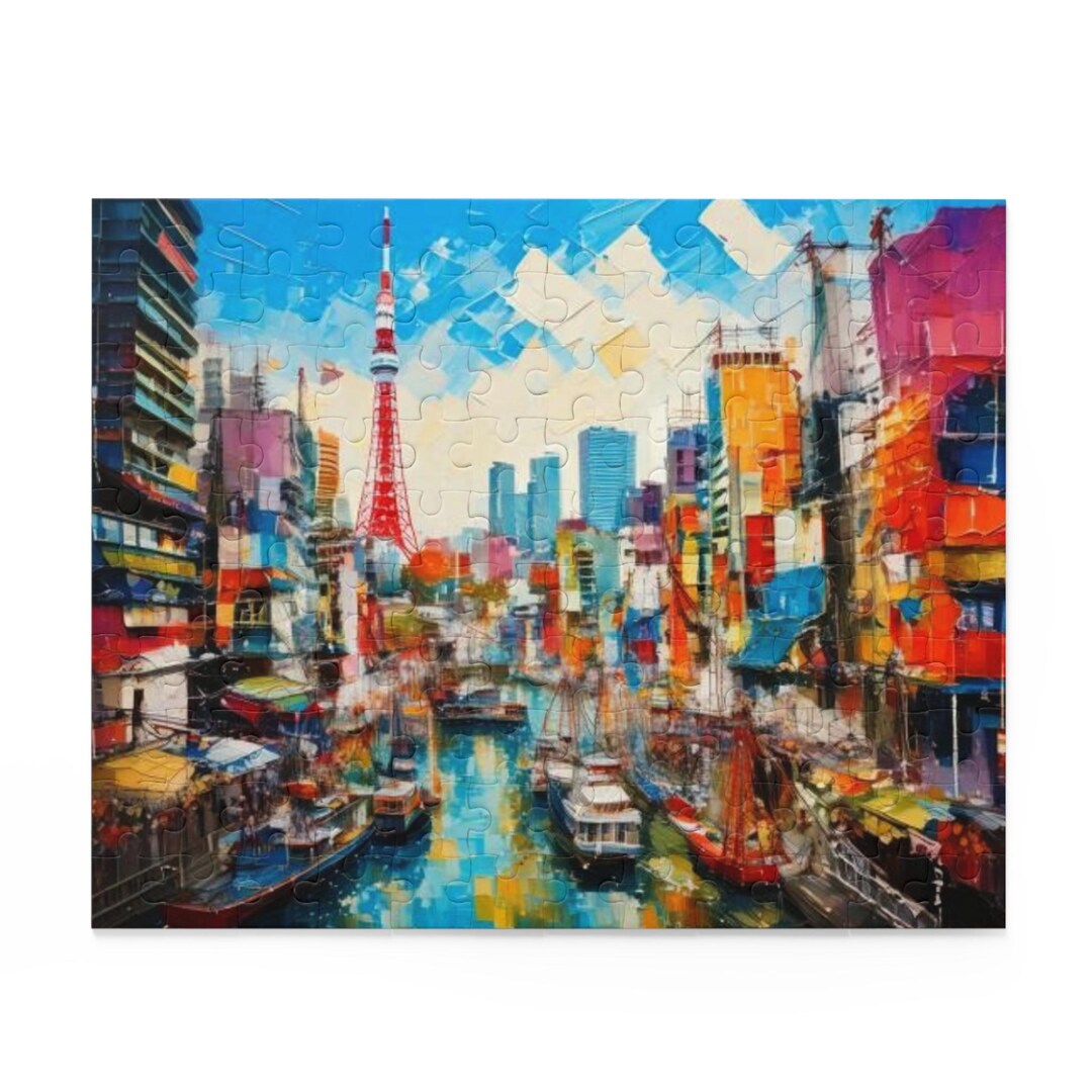 Tokyo Palette: A Future City Woven With Colors Puzzle 120, 252, 500 ...