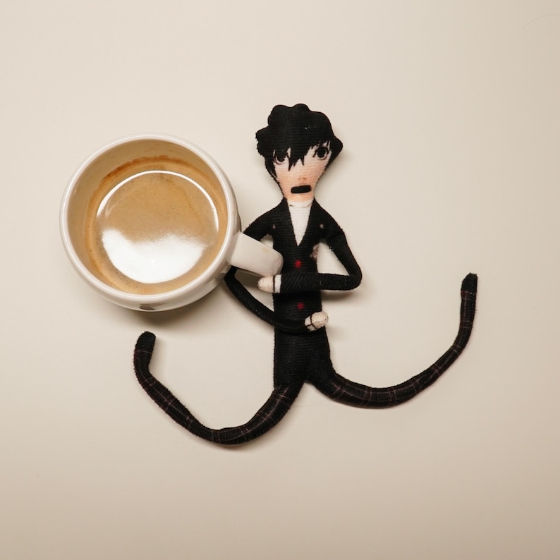 Persona 5 Joker Abstract Wire Doll Ugly-cute Poseable Figure 9-inch P5 ...