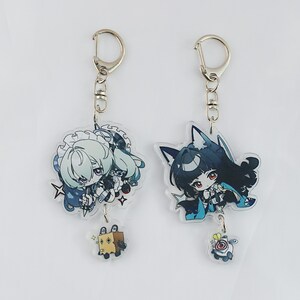 Zenless Zone Zero Chibi Keychain Set 12 Characters + Bangboo Buddies - Etsy