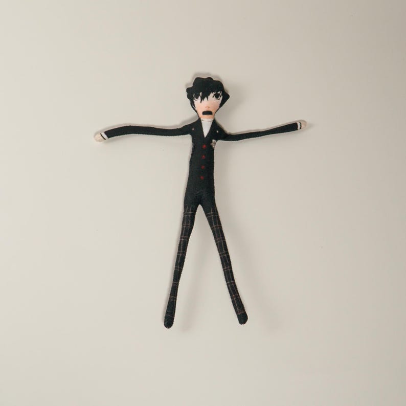 Persona 5 Joker Abstract Wire Doll Ugly-cute Poseable Figure 9-inch P5 ...