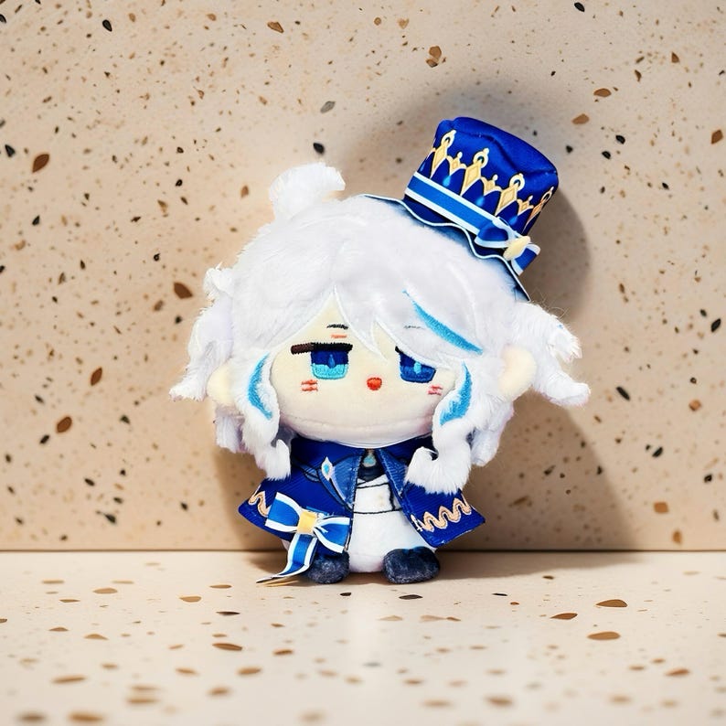 Genshin Impact Clorinde, Furina, Neuvillette, Wriothesley Sitting Plush ...