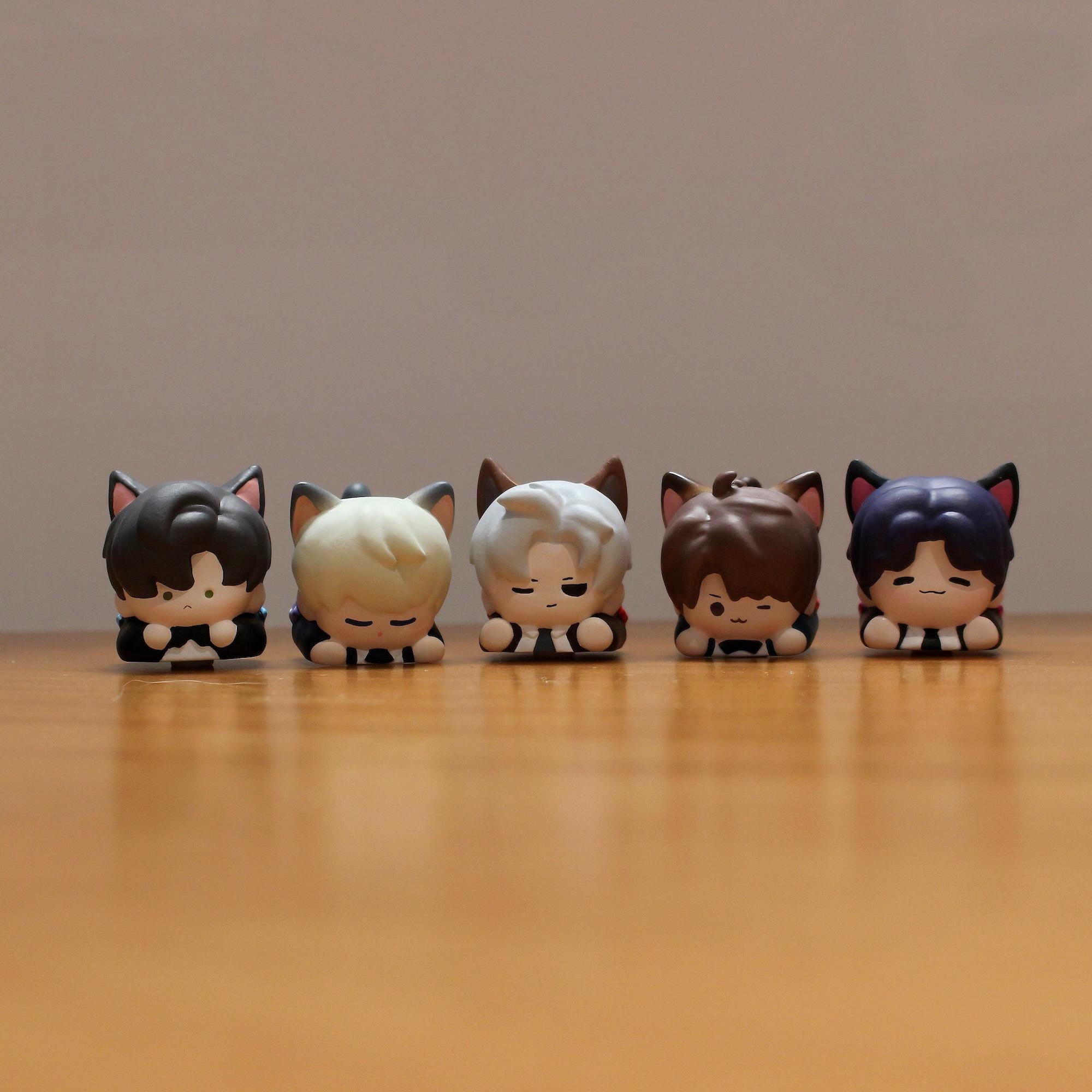 Love and Deepspace Catboy Keycaps Cute LADS Boys Anime Keycaps for ...