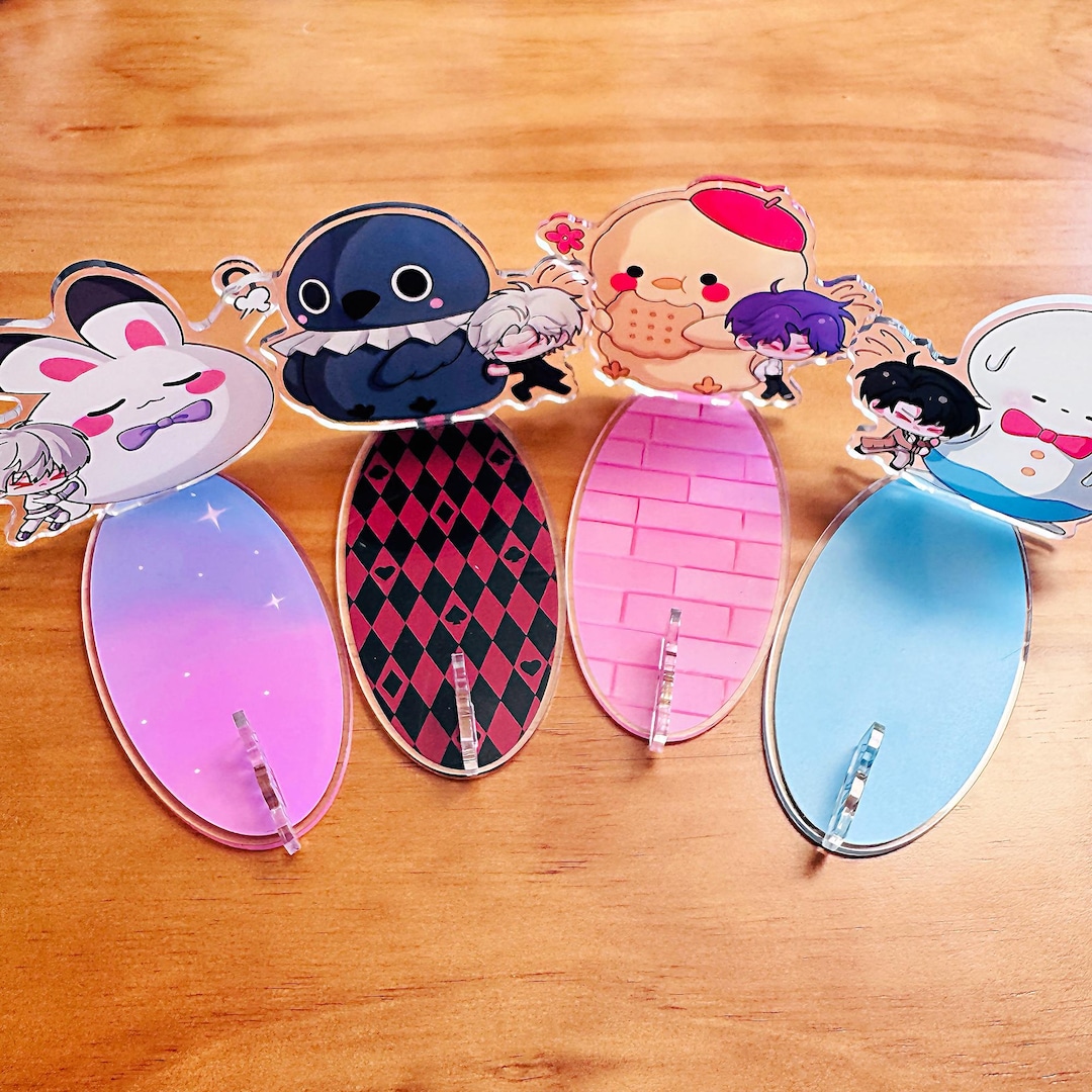 Love and Deepspace Acrylic Phone Stand – Xavier/rafayel/zayne/sylus Ins ...