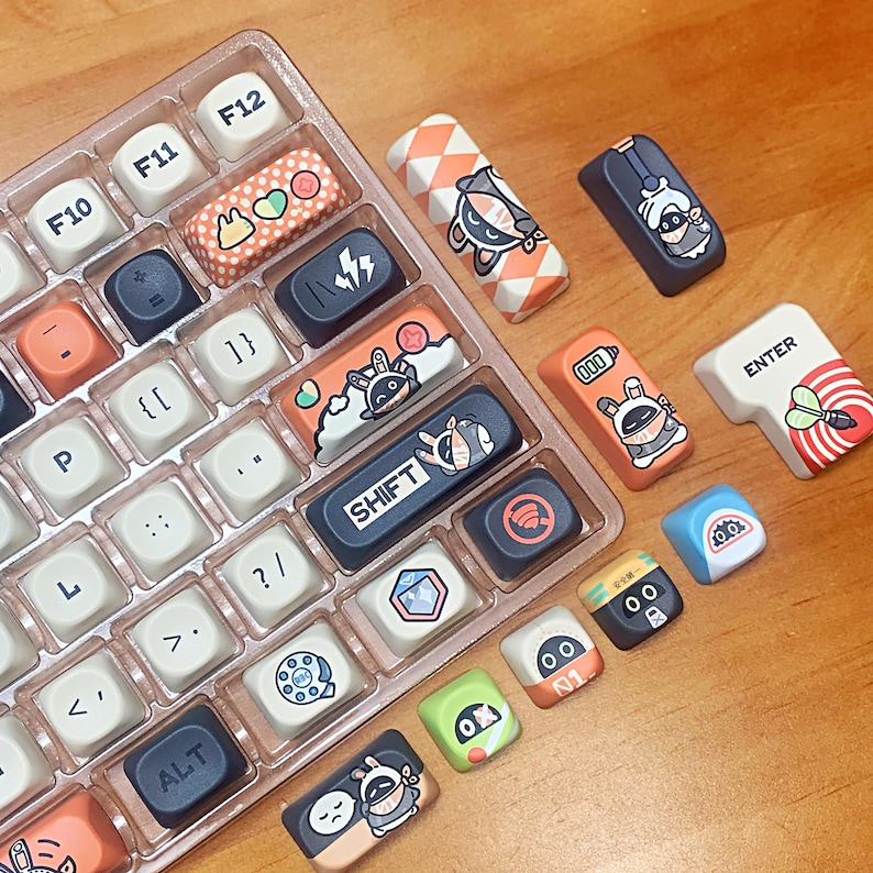 Zenless Zone Zero Bangboo Keycap Set 133 Keys ZZZ GIFT Ideas - Etsy