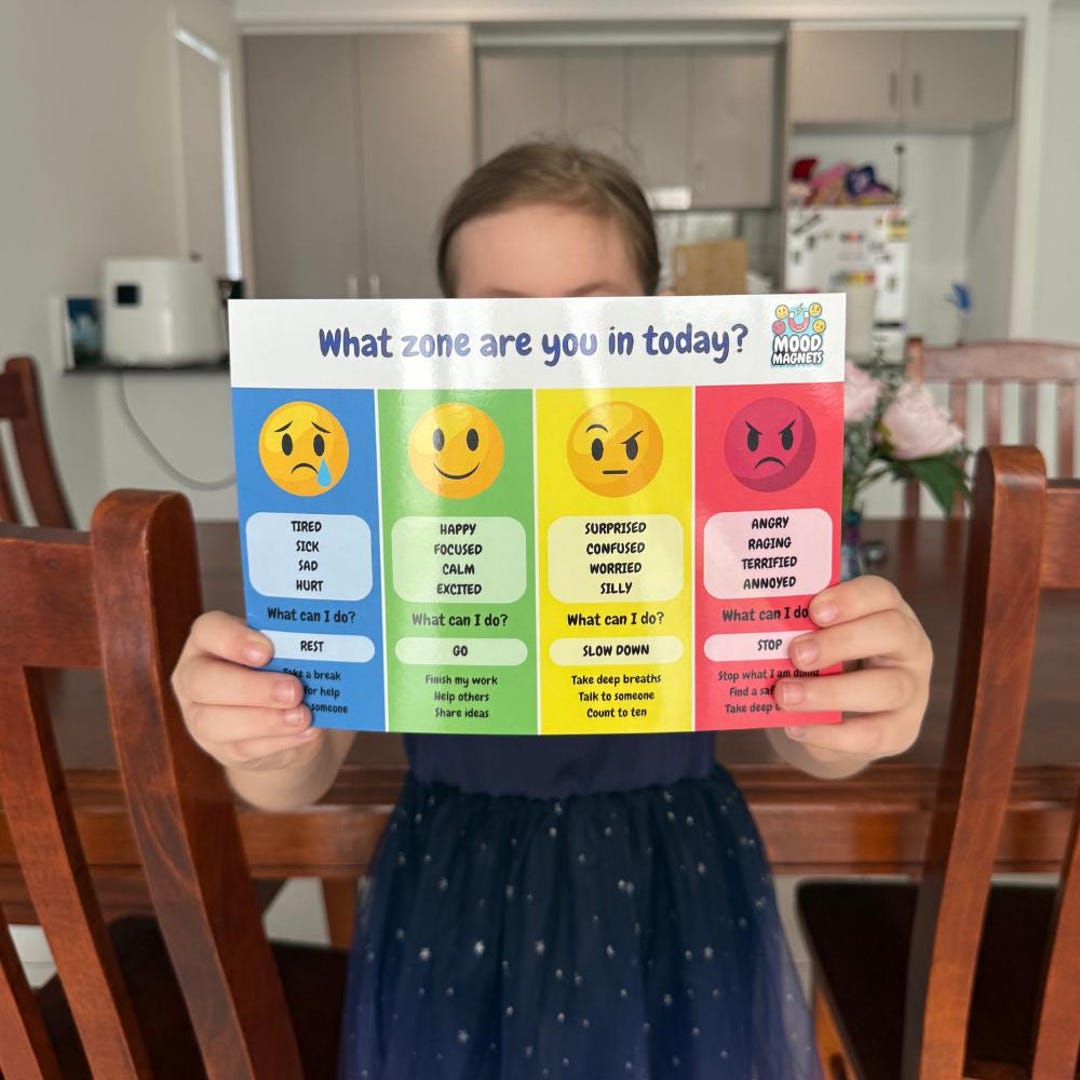 Zones of Regulation Magnet - Etsy