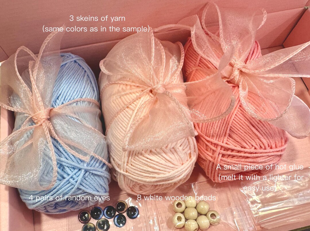 Rainbow Fish Drawstring Bag – Crochet Kit & Supplies | DIY Materials ...