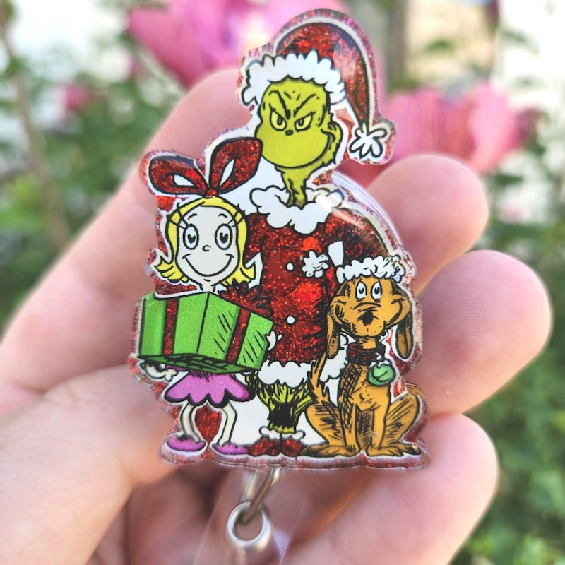 Christmas Badge Reel Max - Etsy