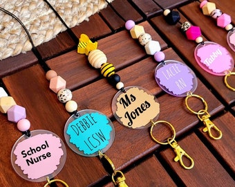 School Counselor Id Badge - Etsy