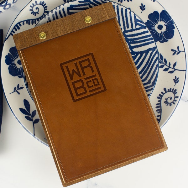 Leather Cocktail Menu - Etsy