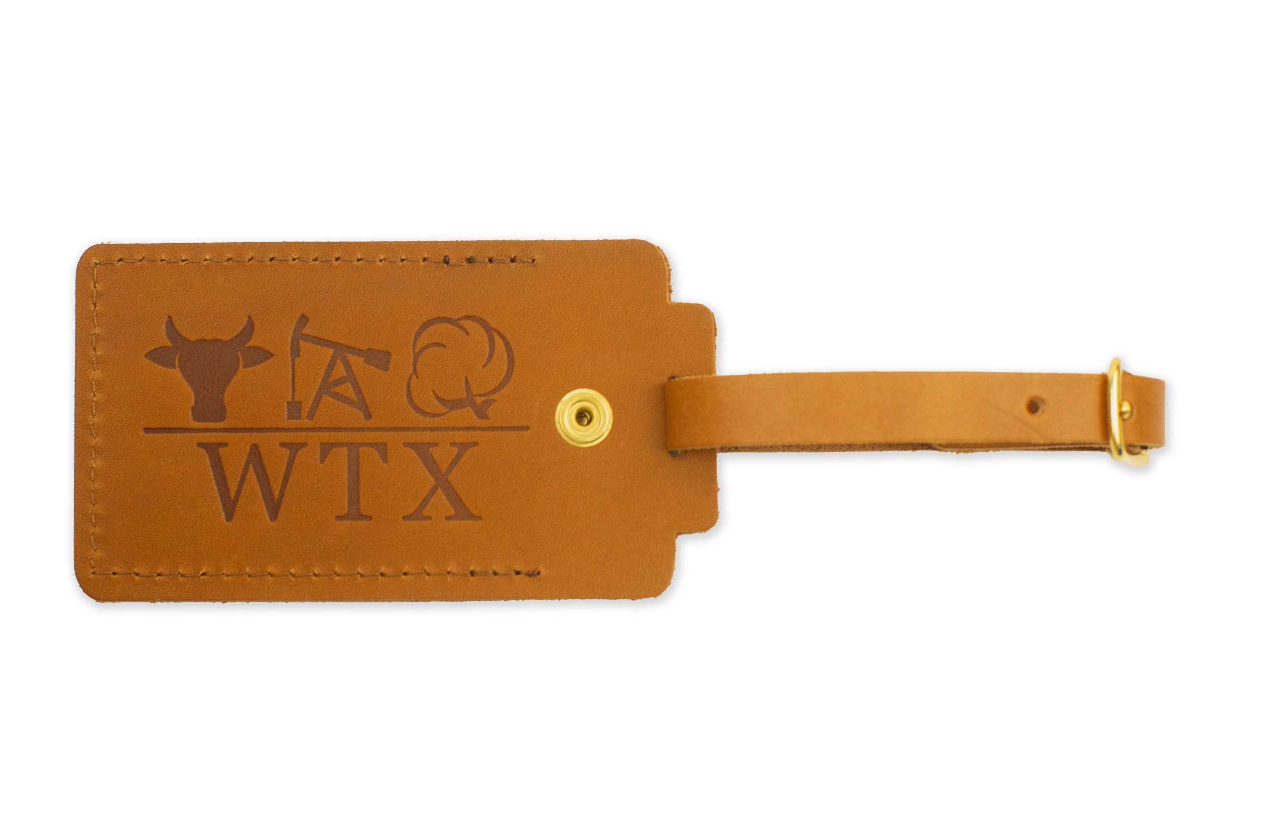 Personalized Full Grain Leather Luggage Tag, Custom Tag for Luggage, Baggage Tag, Customized ...