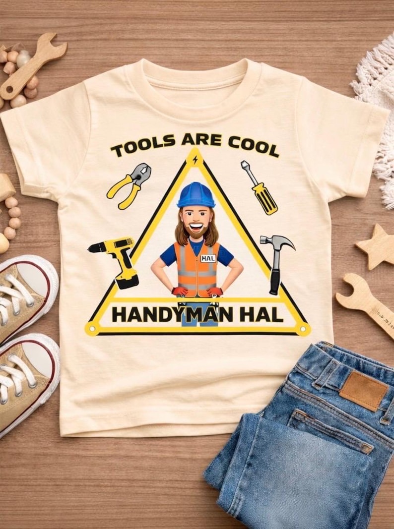 Handyman Hal Png Boys Shirt Png Tools Shirt for Boys Png - Etsy
