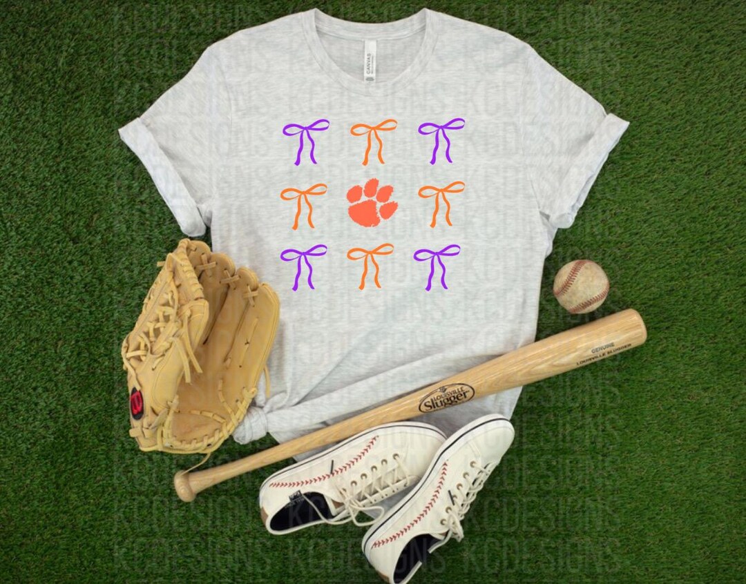 Clemson Baseball PNG SVG Clemson Tigers Baseball Shirt PNG Clemson ...