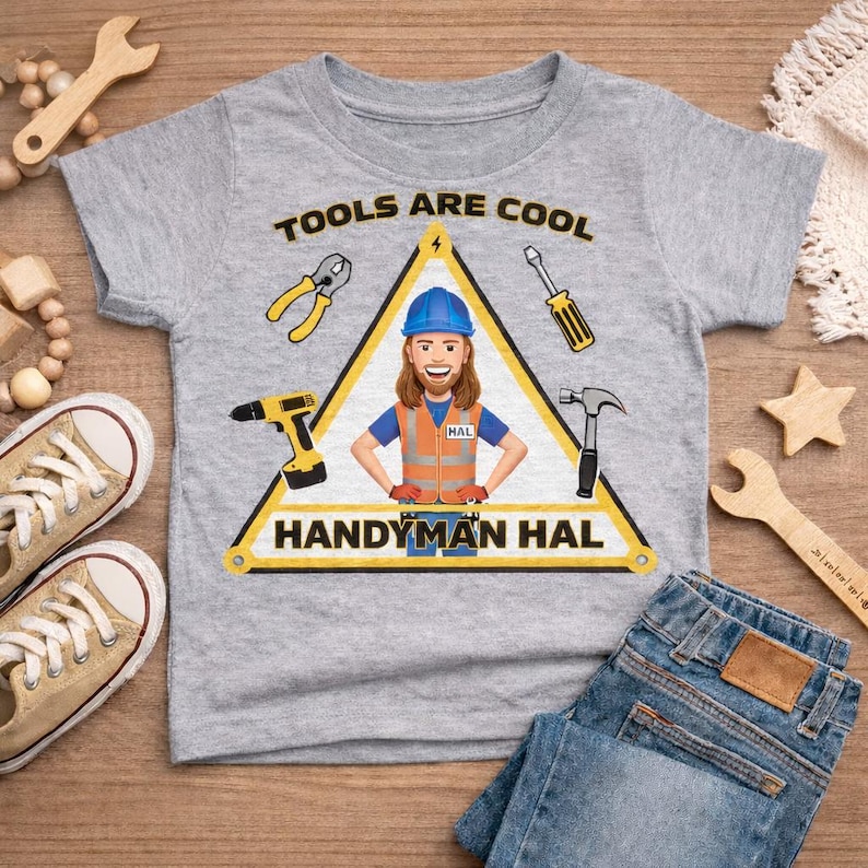 Handyman Hal Png Boys Shirt Png Tools Shirt for Boys Png - Etsy