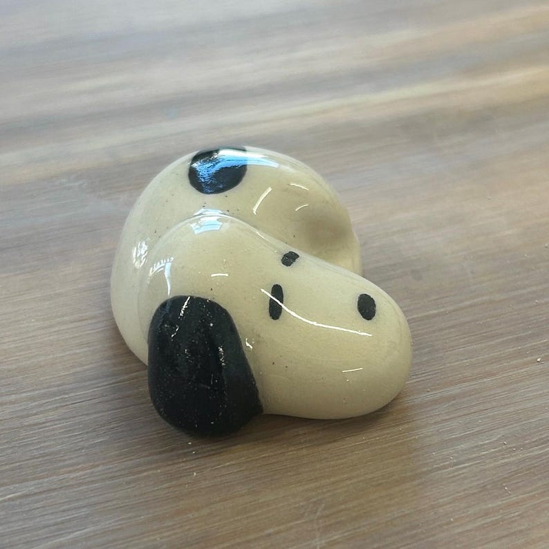 Ceramic Baby Snoopy, Handmade Stoneware BB Snoopy - Etsy Australia