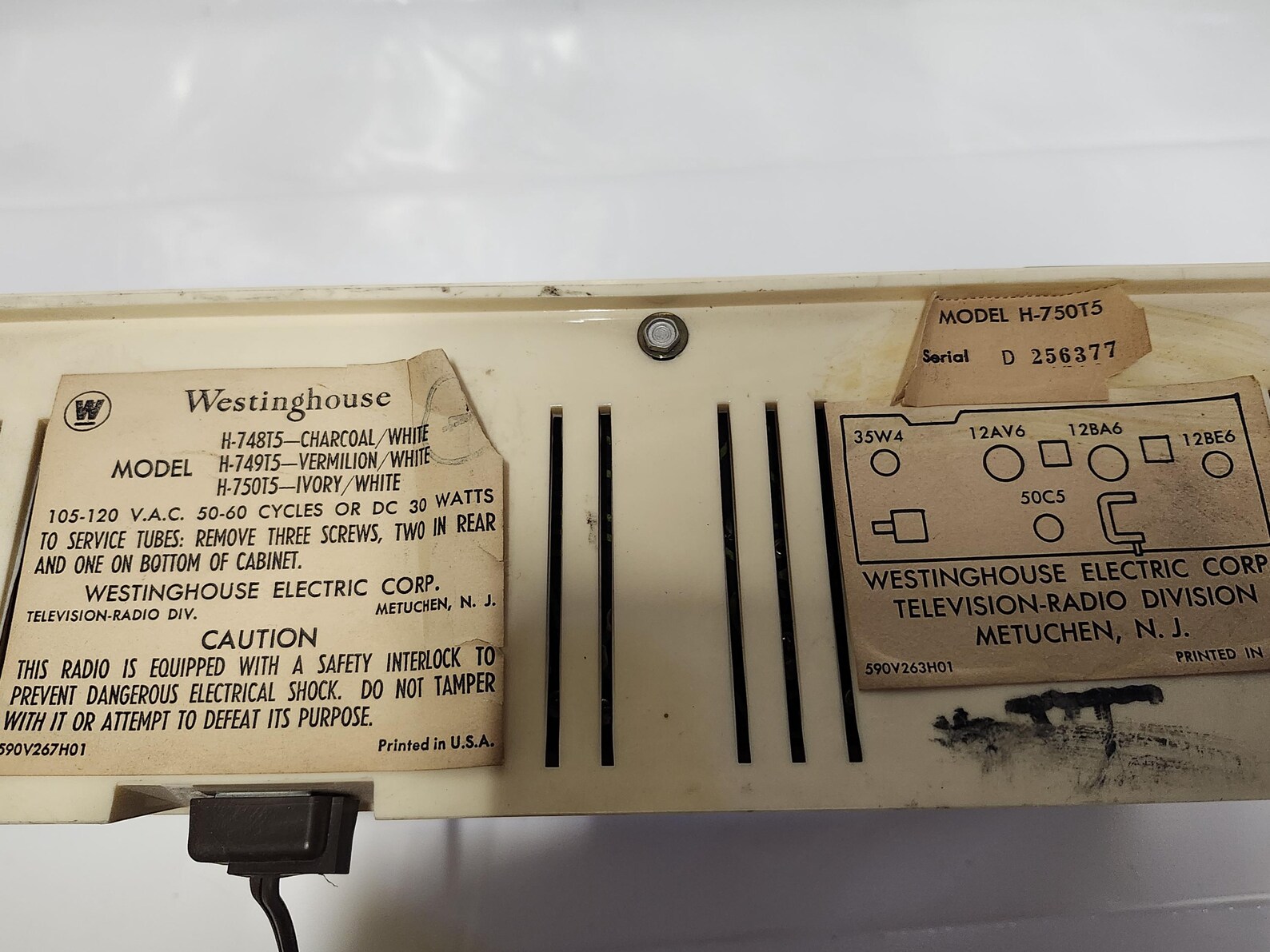 Vintage Westinghouse Radio - Etsy