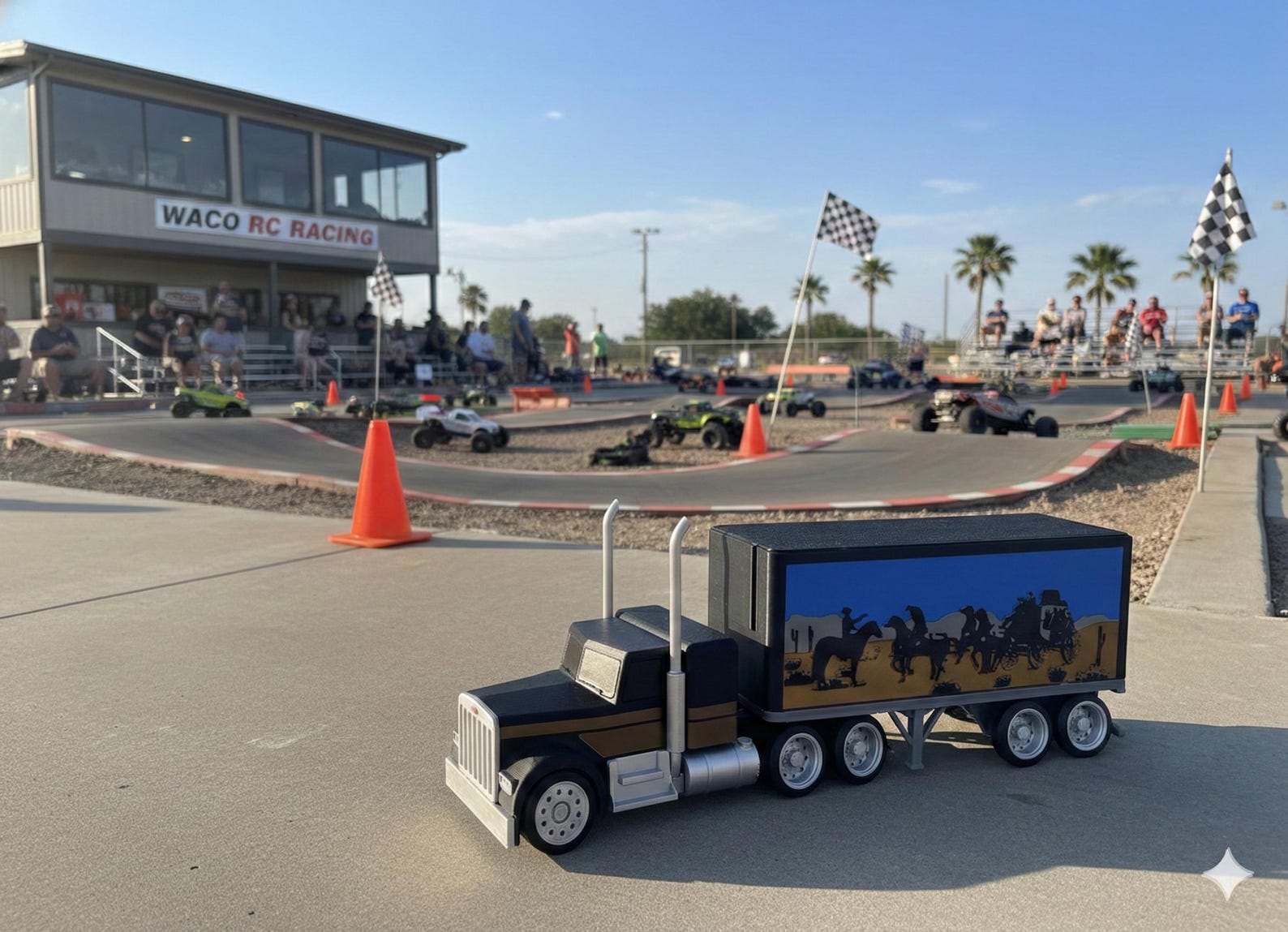 Smokey and the Bandit 3D Printed Semi Truck Desk Toy/decor - Etsy