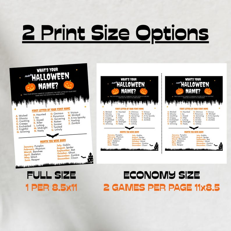 Halloween Party Games for Kids | Classroom Activities (instant Download ...