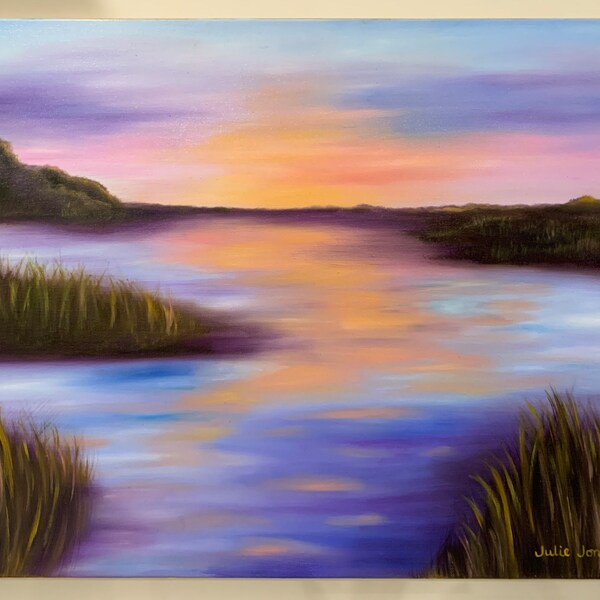 Marsh Scene Art - Etsy