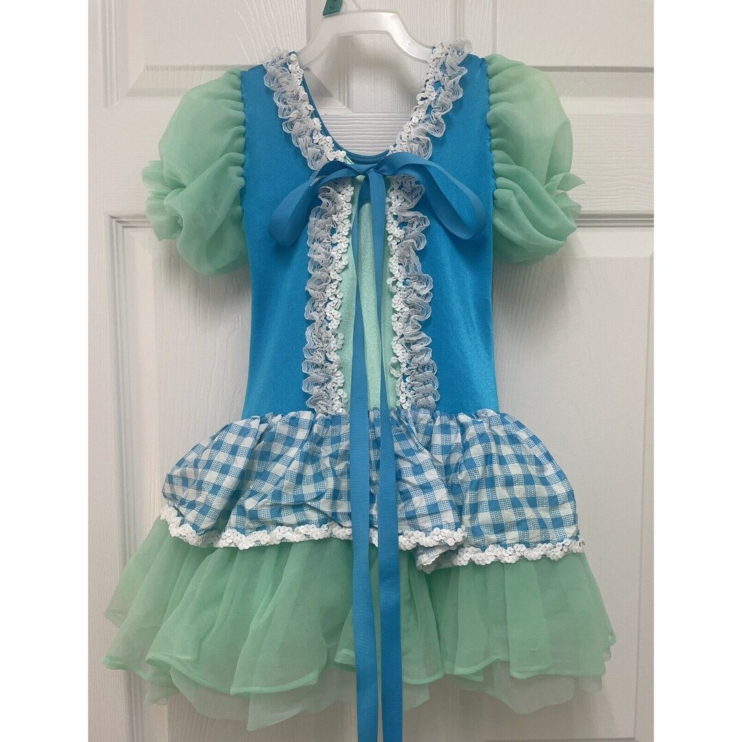 Vtg Joanna Designs Dance Costume for Child Size M Pageant Dress up ...