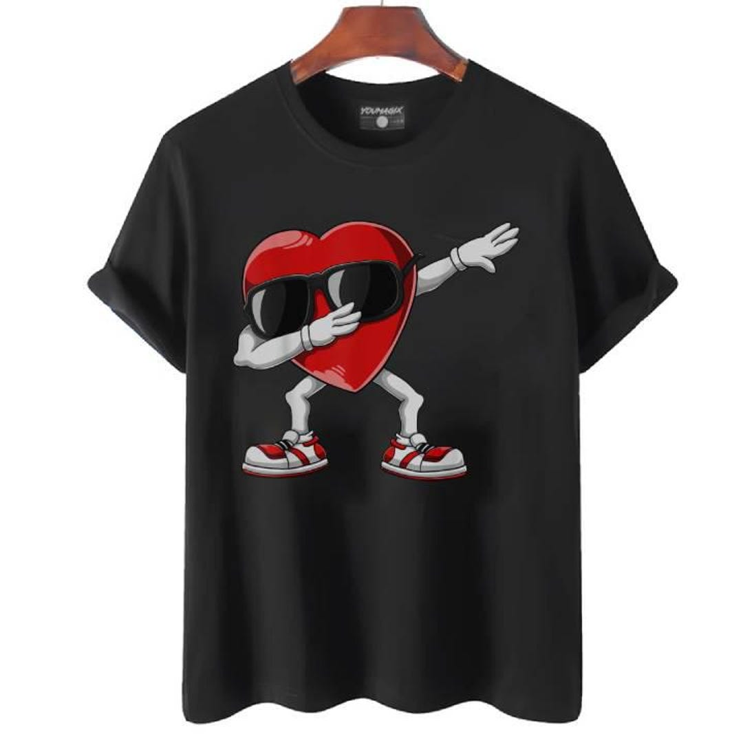 Dabbing Heart Funny Gifts Mens Kids Boys Valentines Day Png, Valentines ...