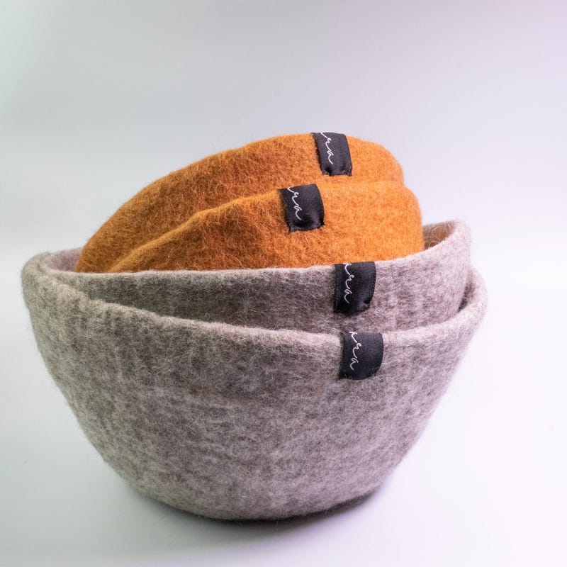 Felt Bowl - Etsy
