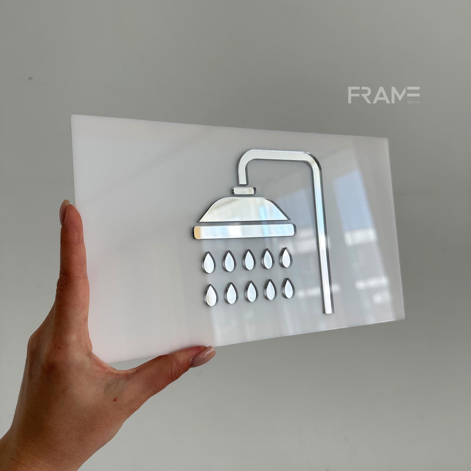 Modern Acrylic Staff Door Sign for Office or Clinic, Professional Wall ...