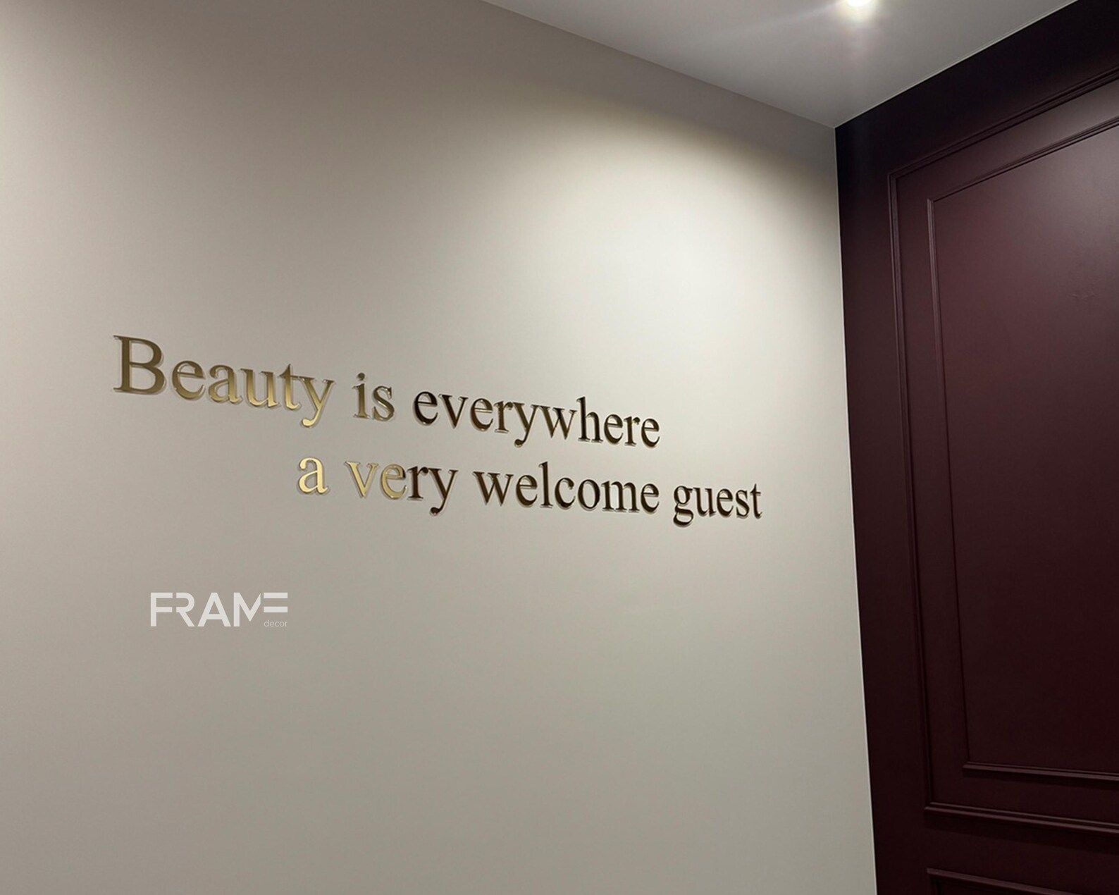 Personalized Acrylic Business Sign, Custom Laser Cut Logo for Office ...
