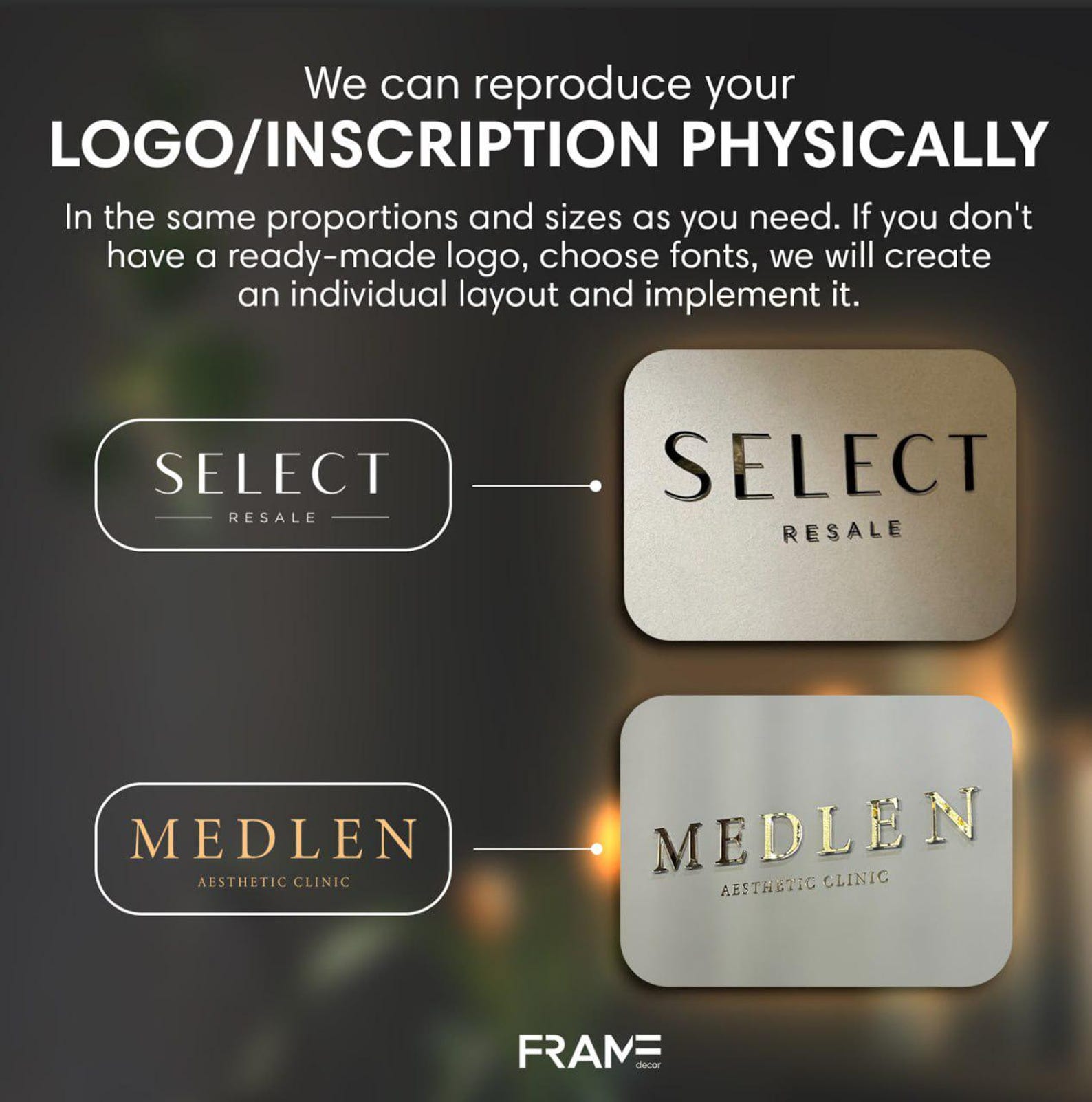 Custom Business Logo Sign, Laser Cut Acrylic Sign, Personalized Company ...