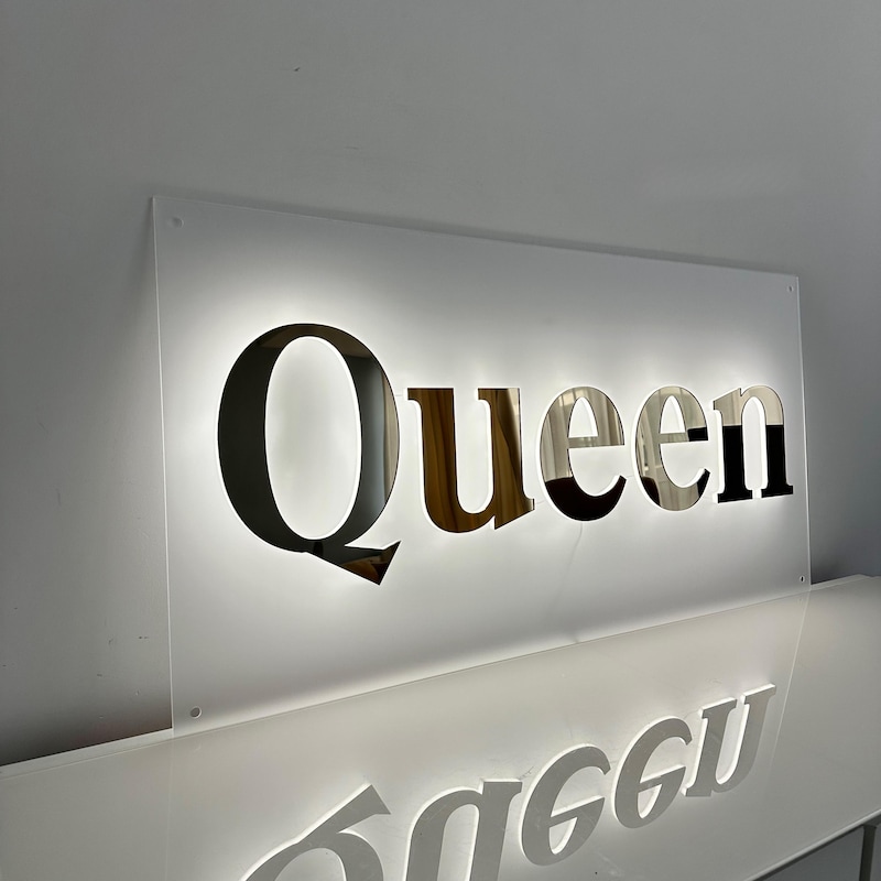 Light up Acrylic Message Board - Etsy