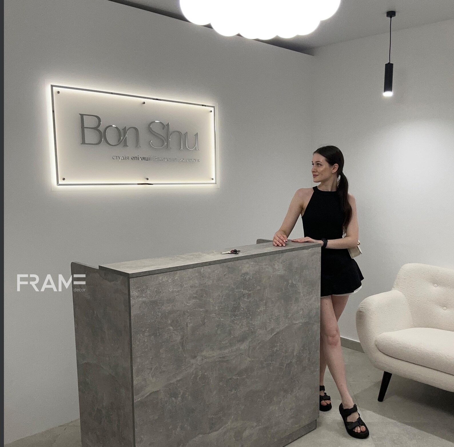 Custom LED Business Sign, Personalized Acrylic Light up Wall Sign, 3D ...