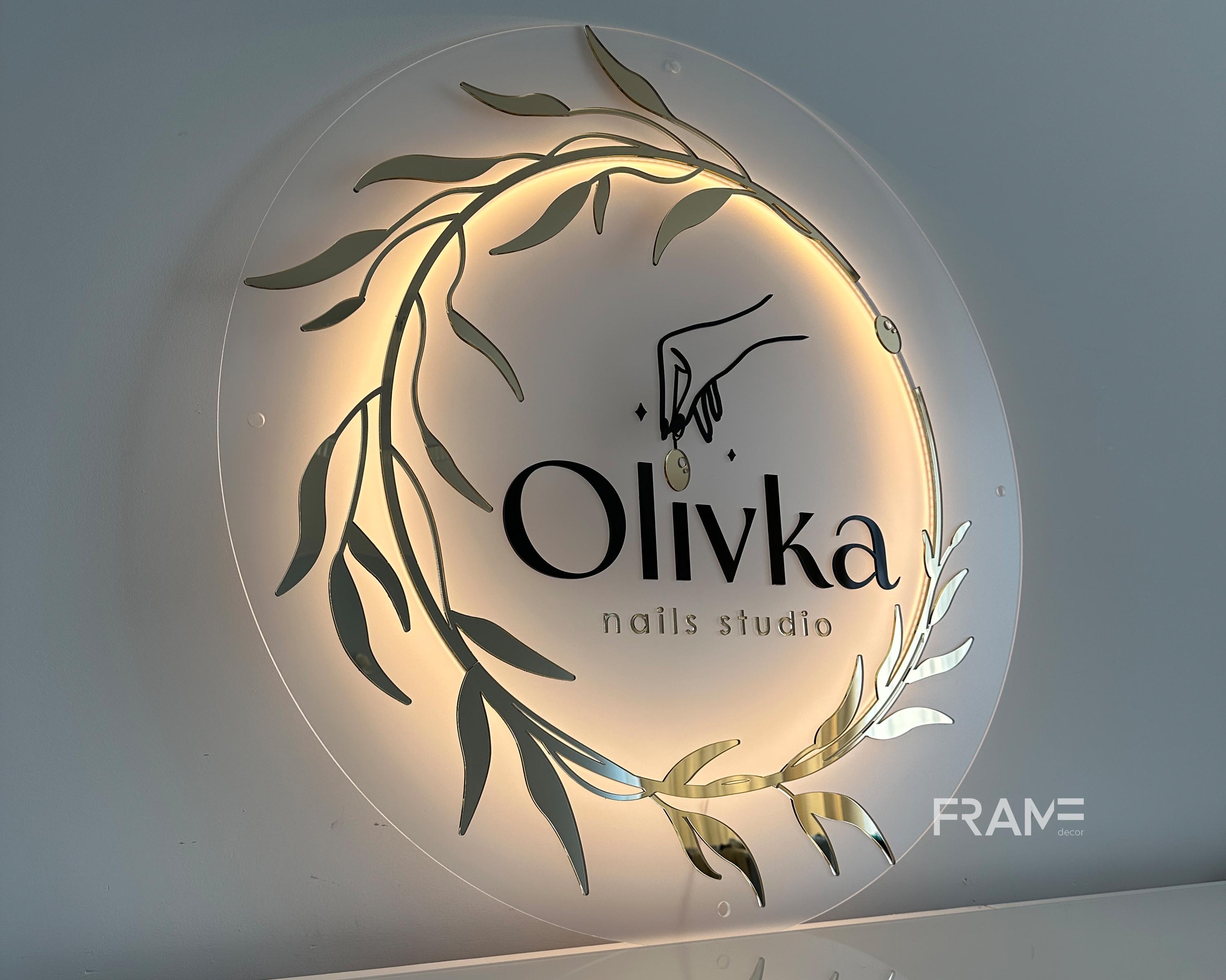 Custom Business Signboard, Personalized Acrylic Logo Wall Sign With ...