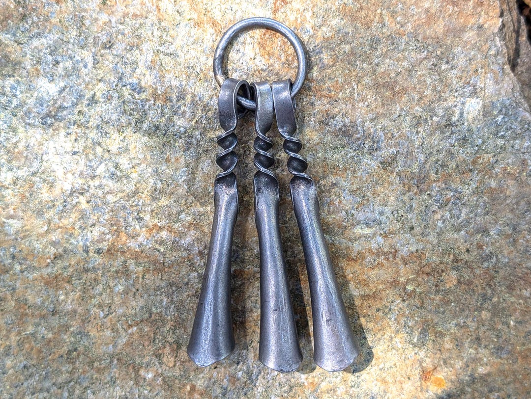 Mongolian 3" Shaman Bell Set | Iron Bells for Drums and Shaman Customs ...