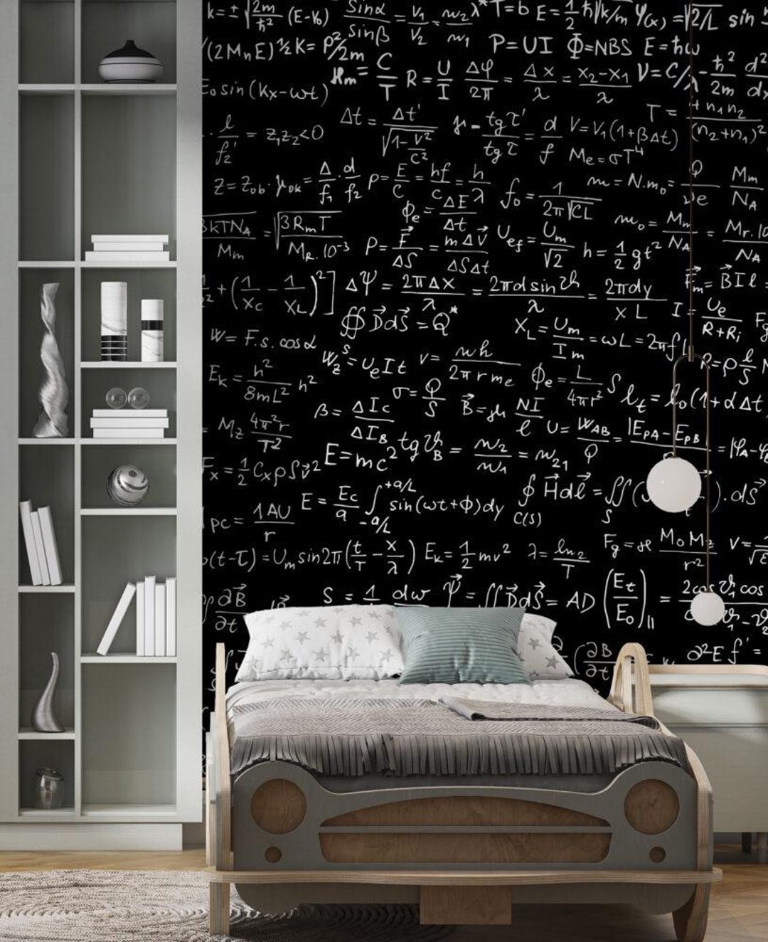 Buy Math Formulas on Chalkboard Wallpaper, School Wallpaper, Tutorial ...