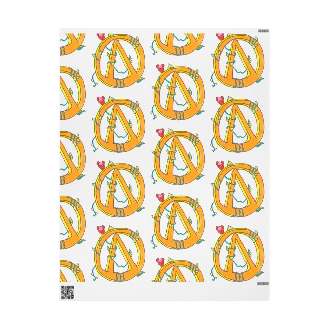Unofficial Borderland's Vault Hunter Pattern Wrapping Paper | Repeating ...