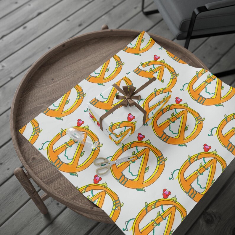 Unofficial Borderland's Vault Hunter Pattern Wrapping Paper | Repeating ...